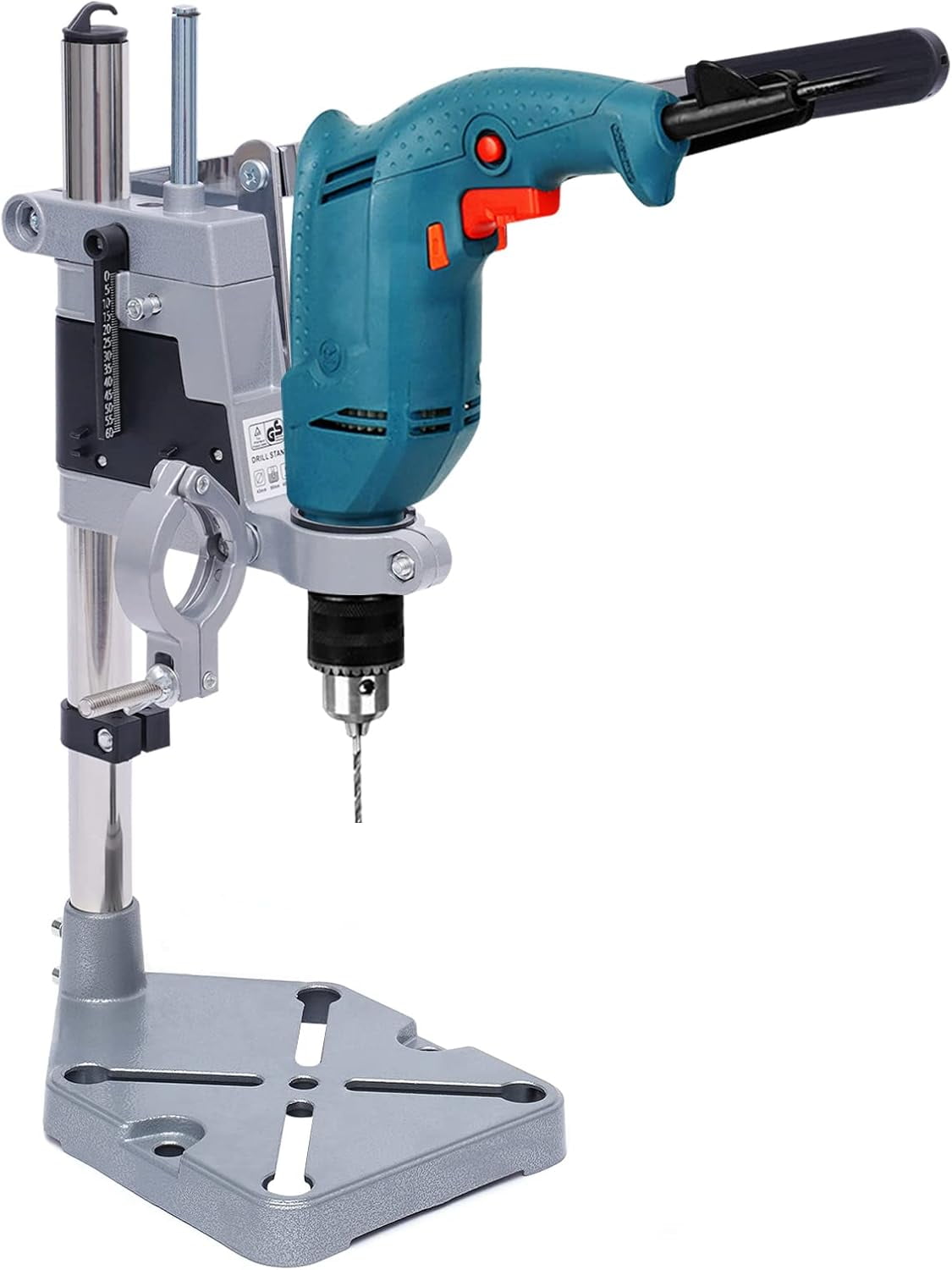 Portable Double Mounting Drill Press Stand Bench Clamp Tool for Hand ...