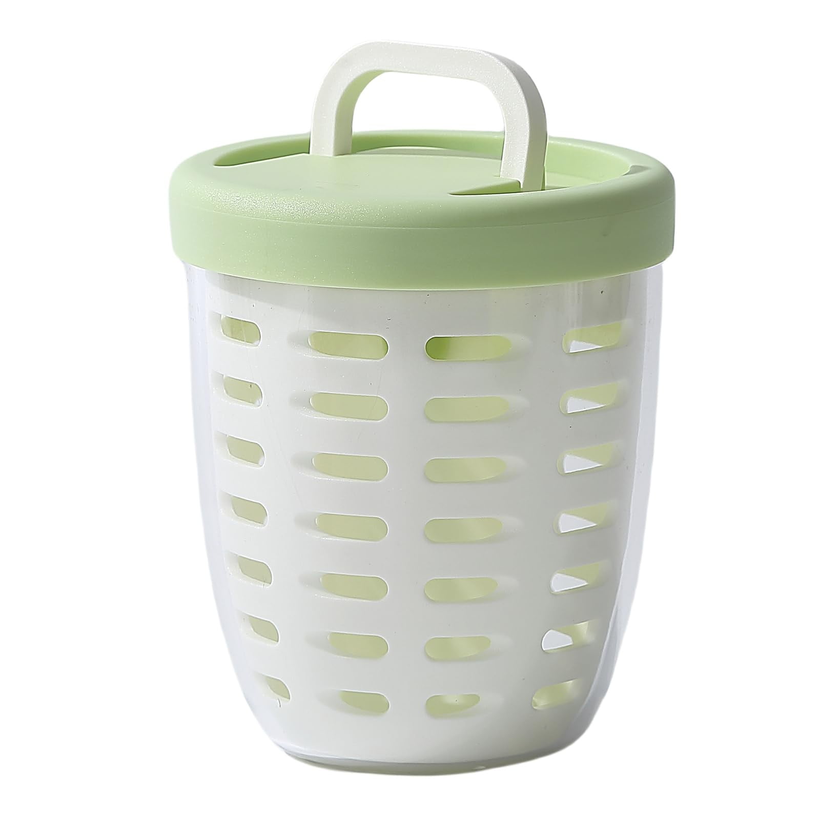 ZMKIAG Portable Drainage Fruit Salad Storage Cup With Lids and Fork ...