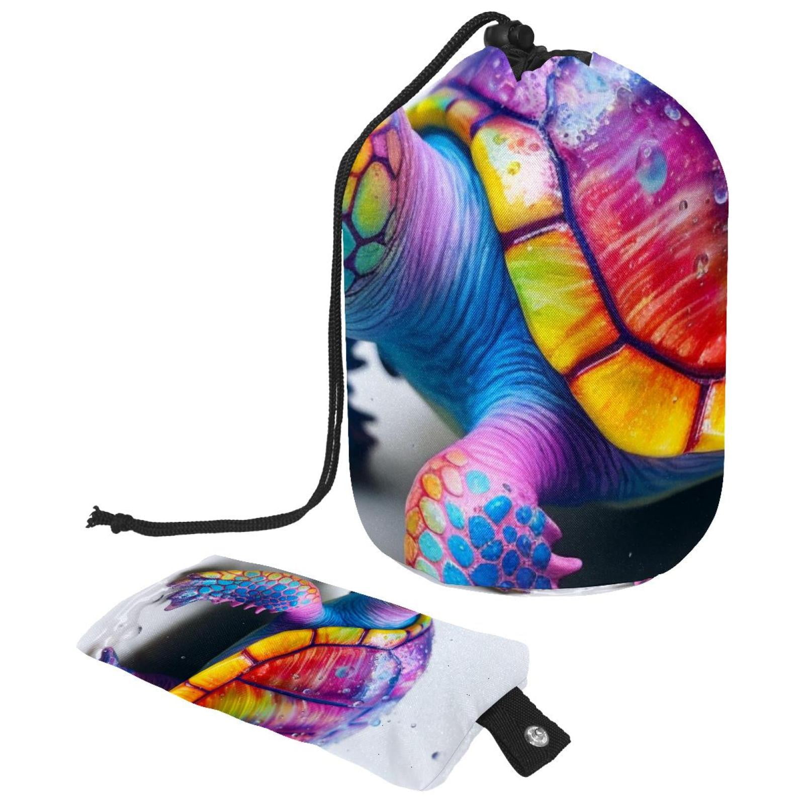 Portable Drawstring Foldable Travel Laundry Bag Wash Mesh Shower Bags ...