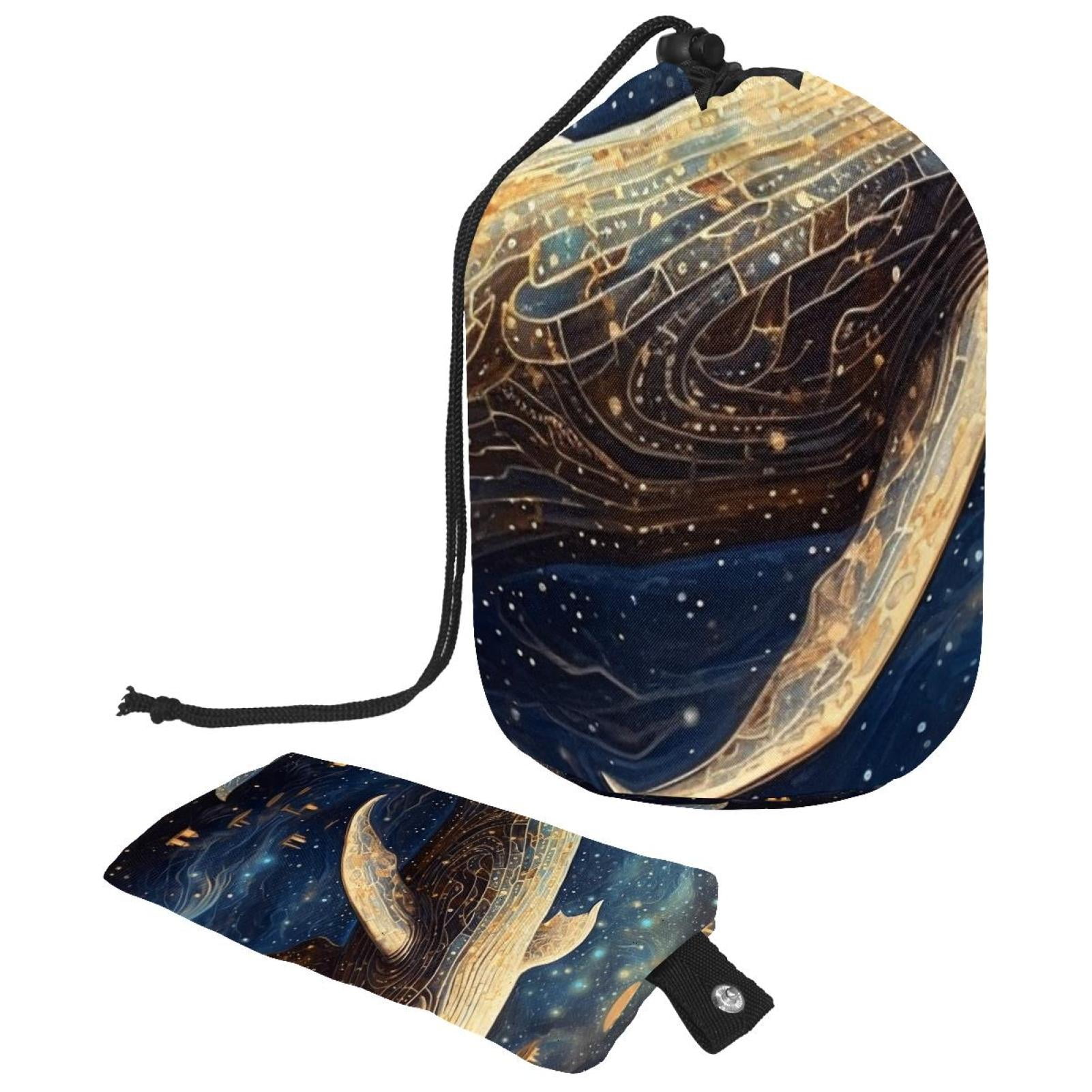 Portable Drawstring Foldable Travel Laundry Bag Wash Mesh Shower Bags ...