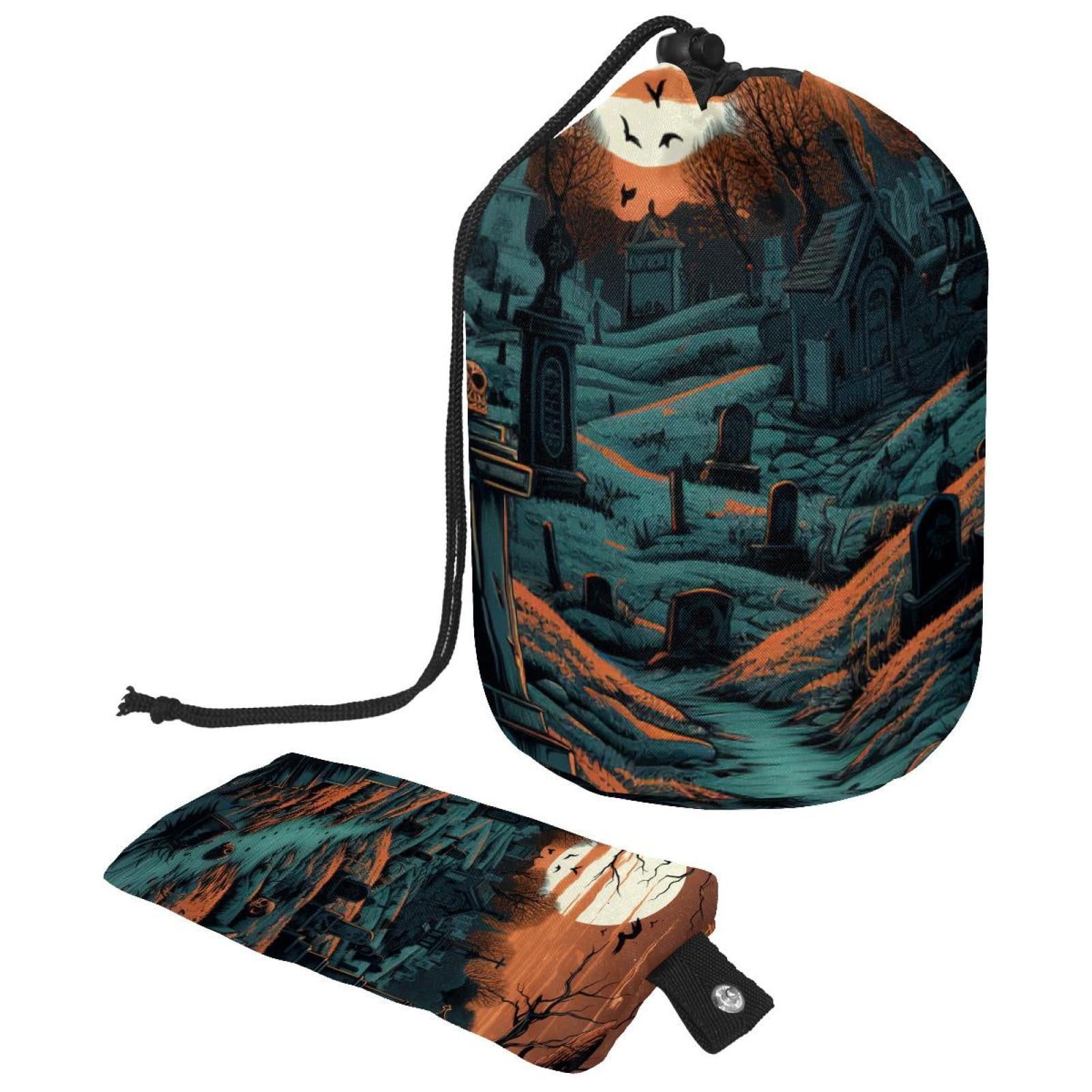 Portable Drawstring Foldable Travel Laundry Bag with Mesh Bags and ...