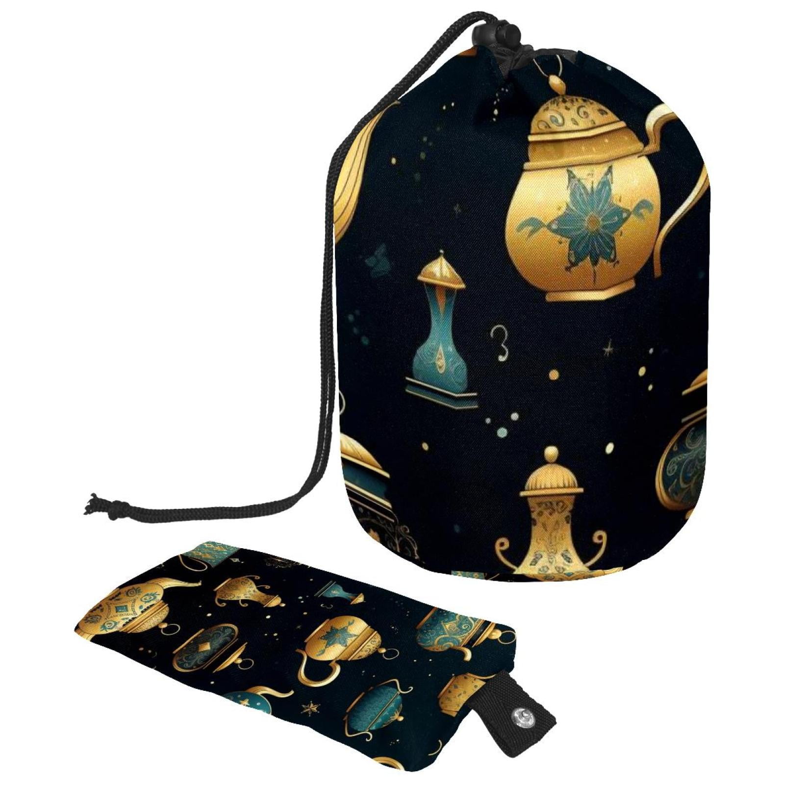 Portable Drawstring Foldable Travel Laundry Wash Bag Shower Bags Shower ...