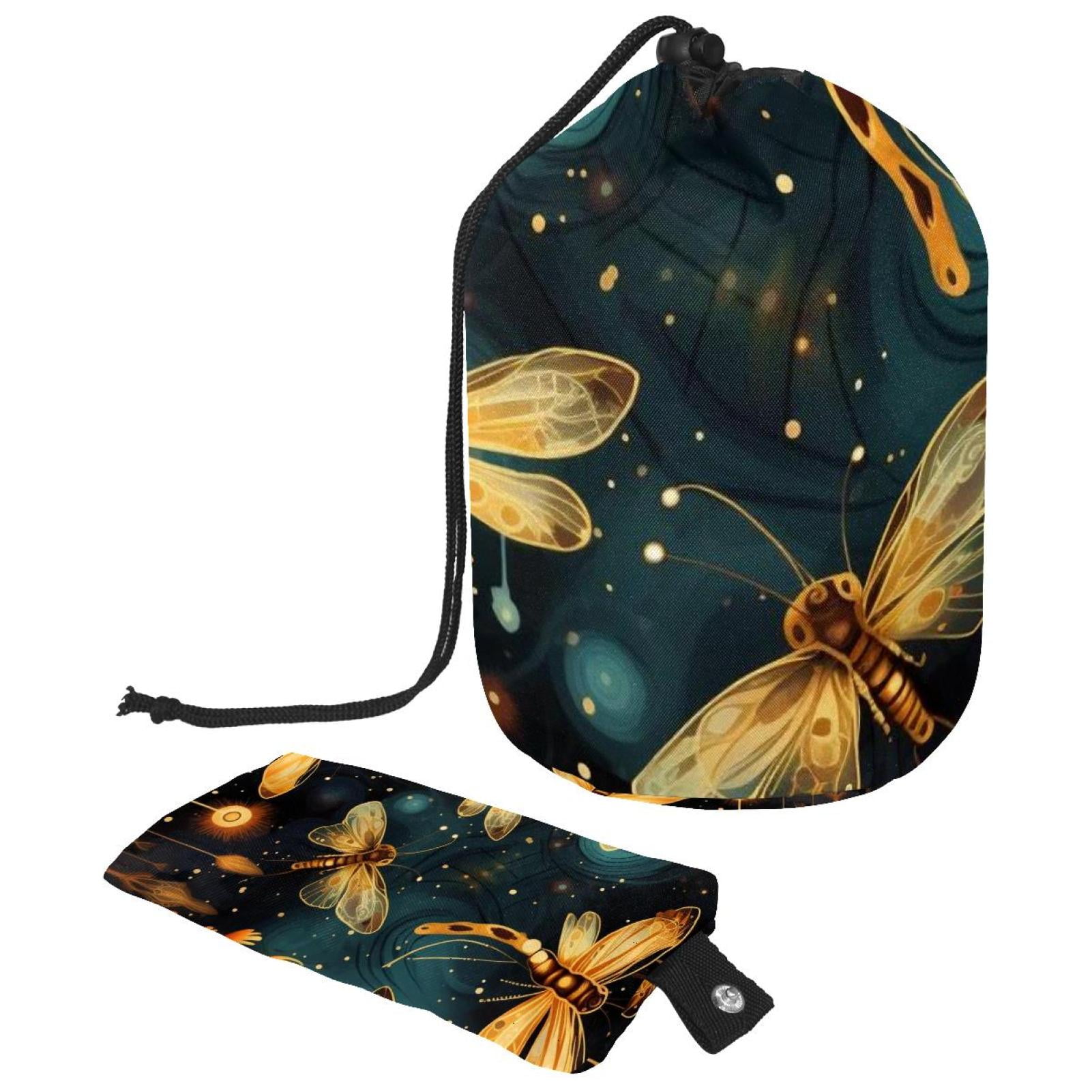 Portable Drawstring Foldable Travel Laundry Wash Bag Shower Bags Shower ...