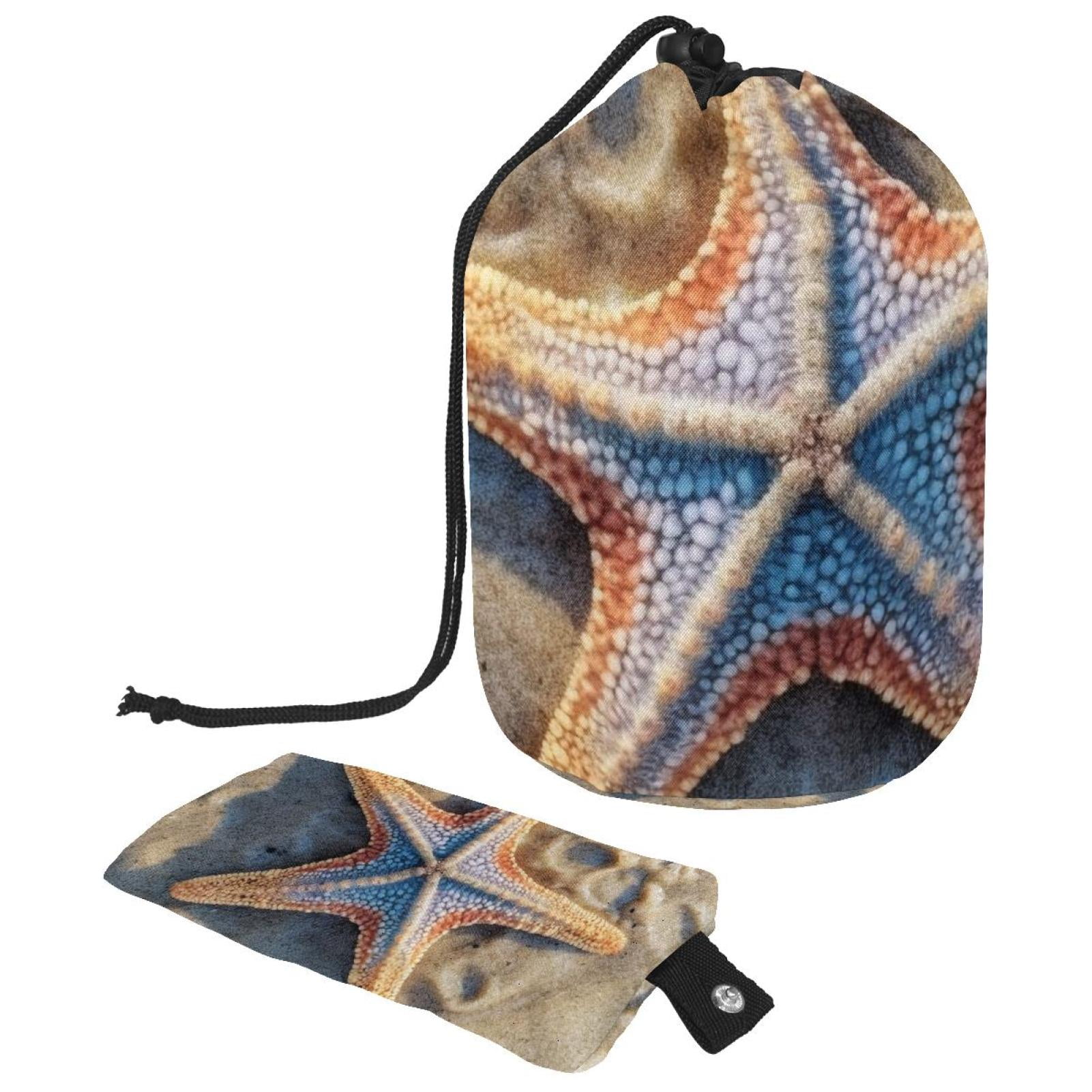 Portable Drawstring Mesh Laundry Bag Set - Shower Bags, Wash Bag ...