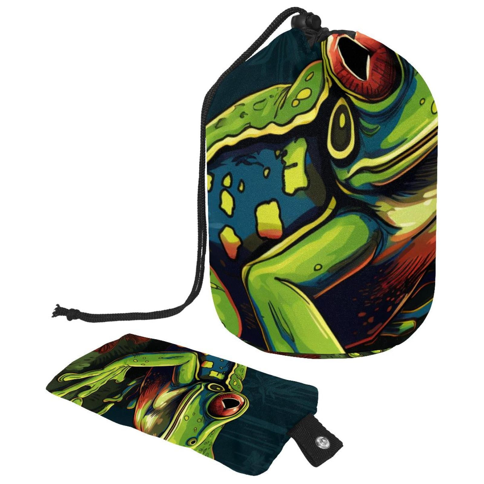 Portable Drawstring Mesh Shower Bags Laundry Bag Foldable Travel ...