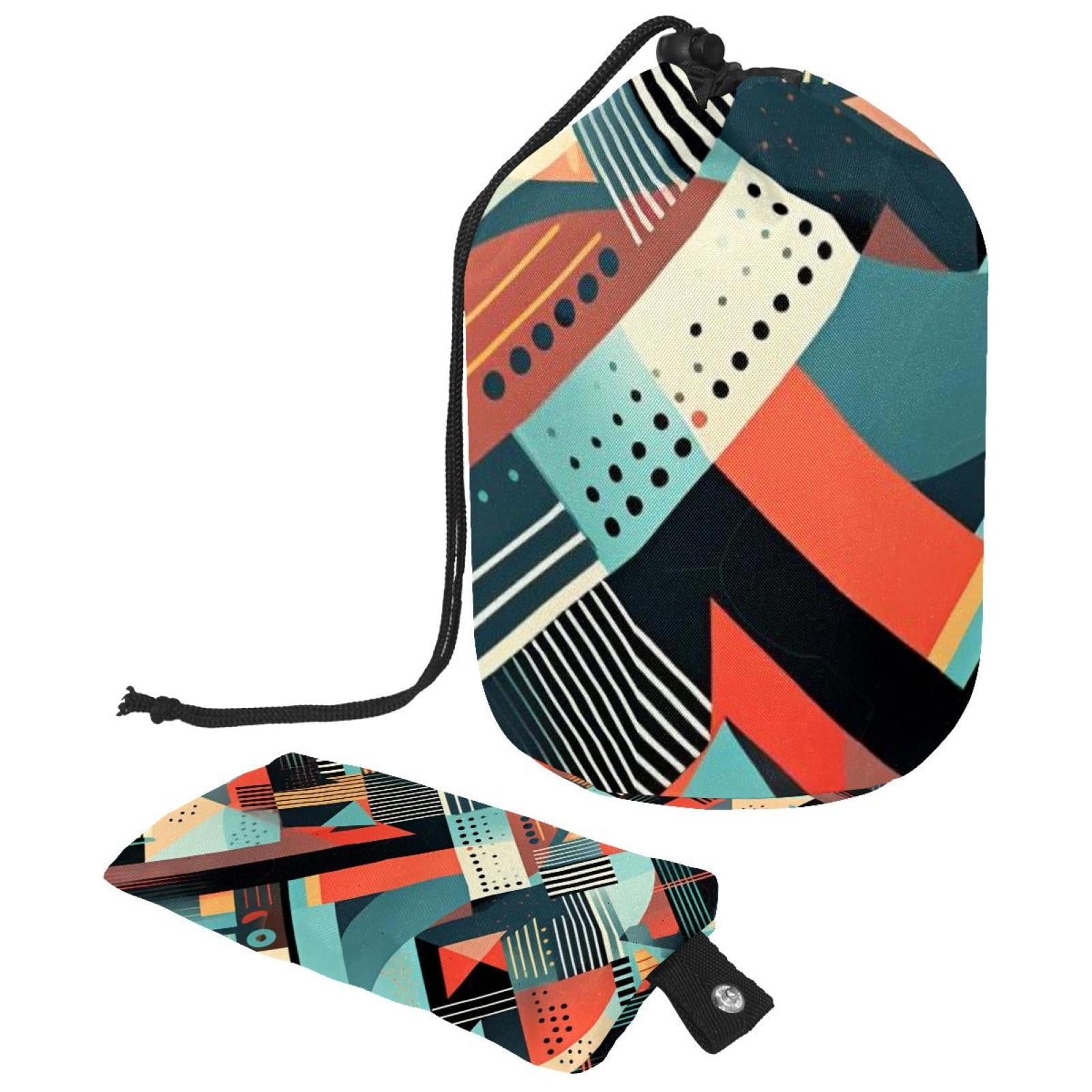 Portable Drawstring Wash Bag Mesh Bags Laundry Bags Foldable Travel ...