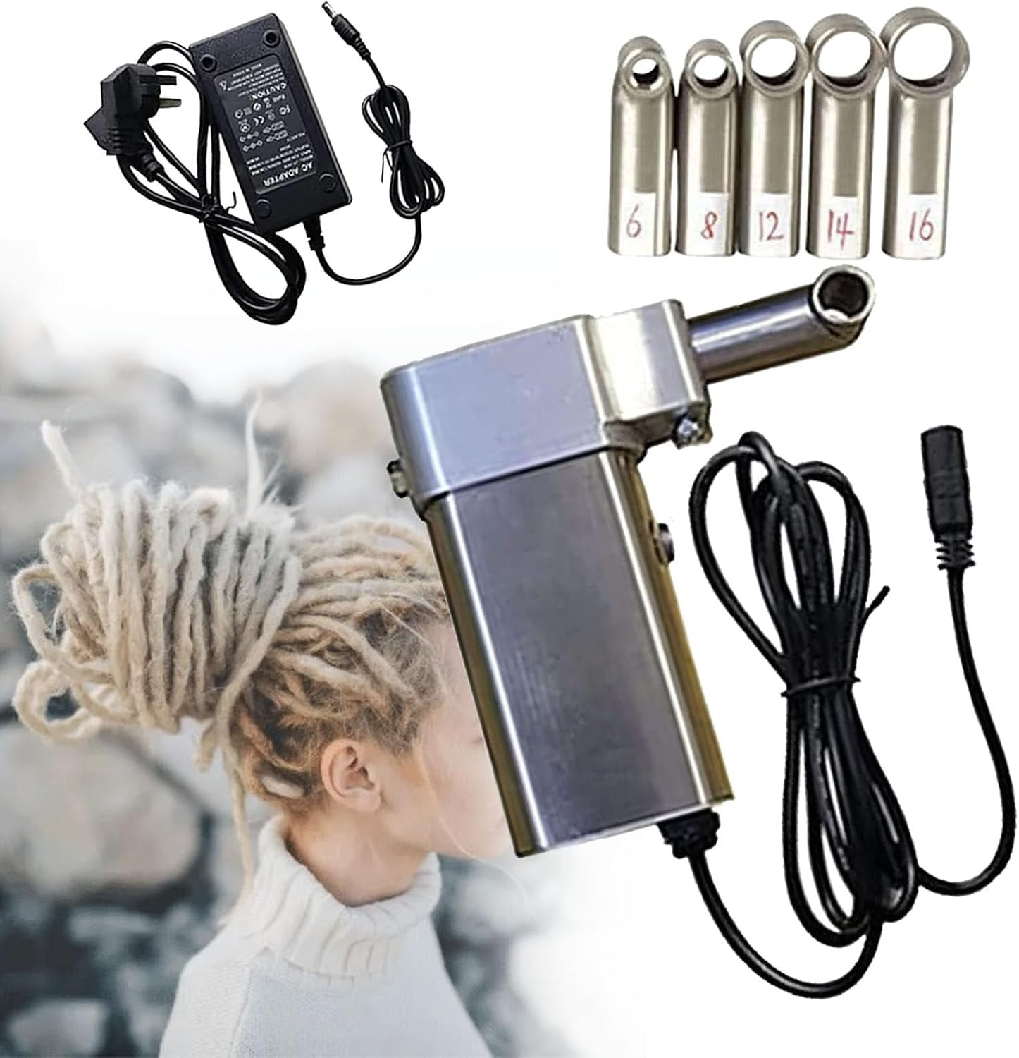Portable Dreadlocks Maker,Machine for Dreadlocks Electric Dreadlock ...