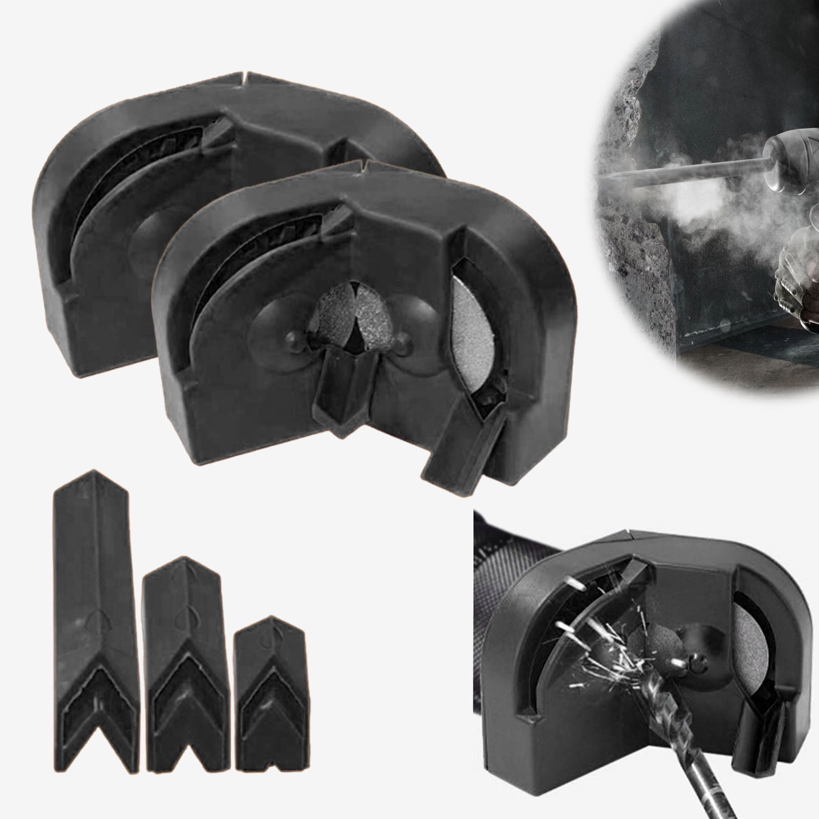 Portable Drill Grinder, Twist Drill Tool, Reversible Cutter Sander ...