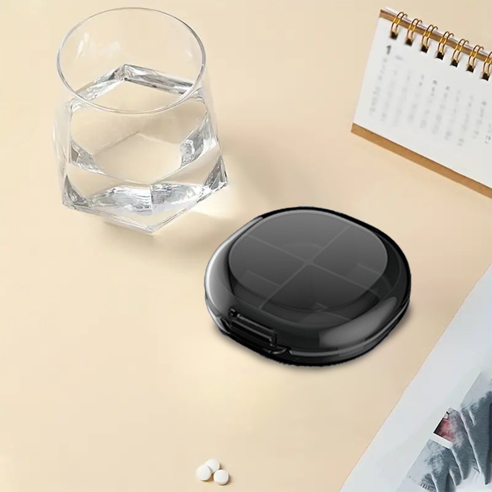 Portable Drug Storage Box, Sealed Moistureproof Container, Easy Access ...