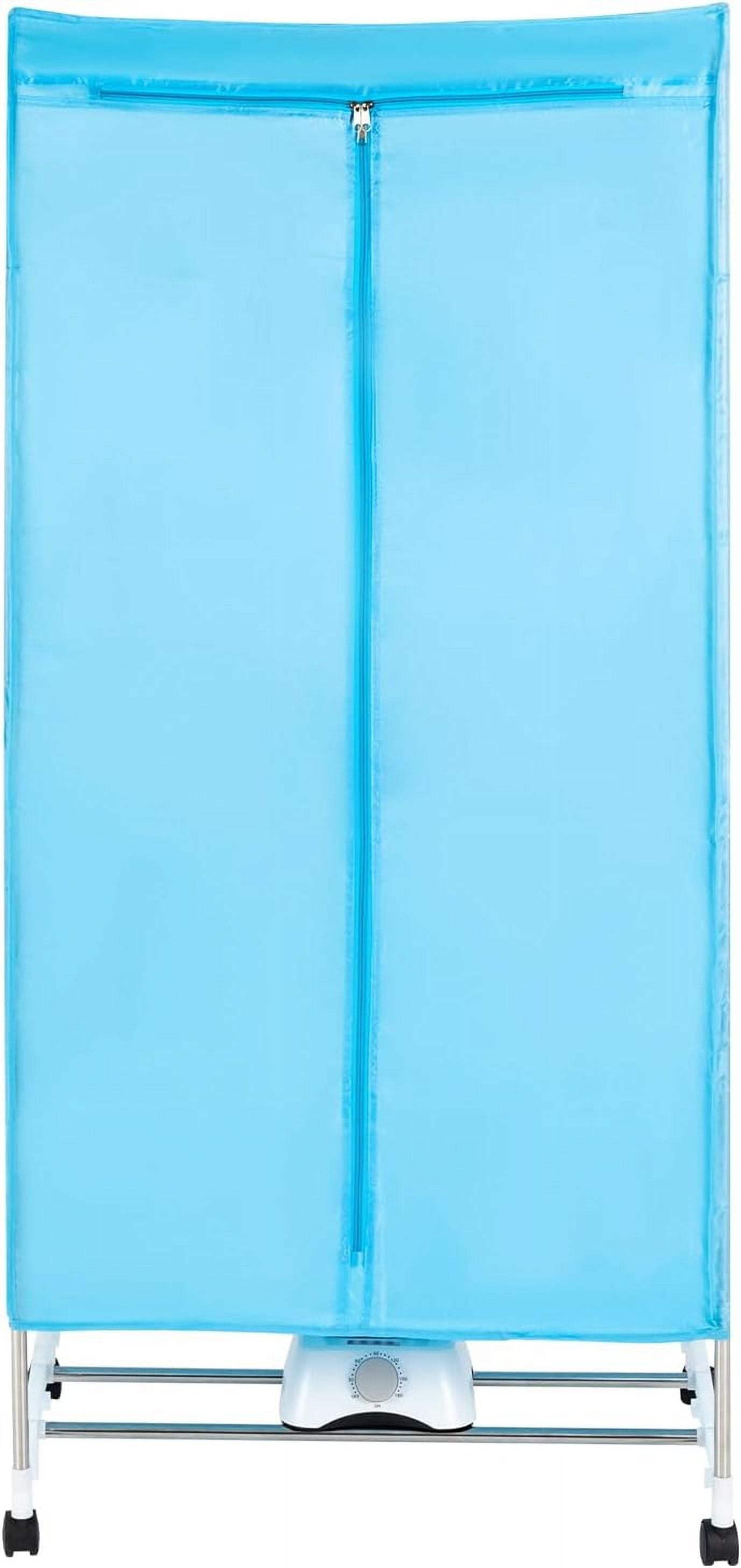 Portable Dryer, 110V 1000W Electric Clothes Dryer Machine Double Layer ...