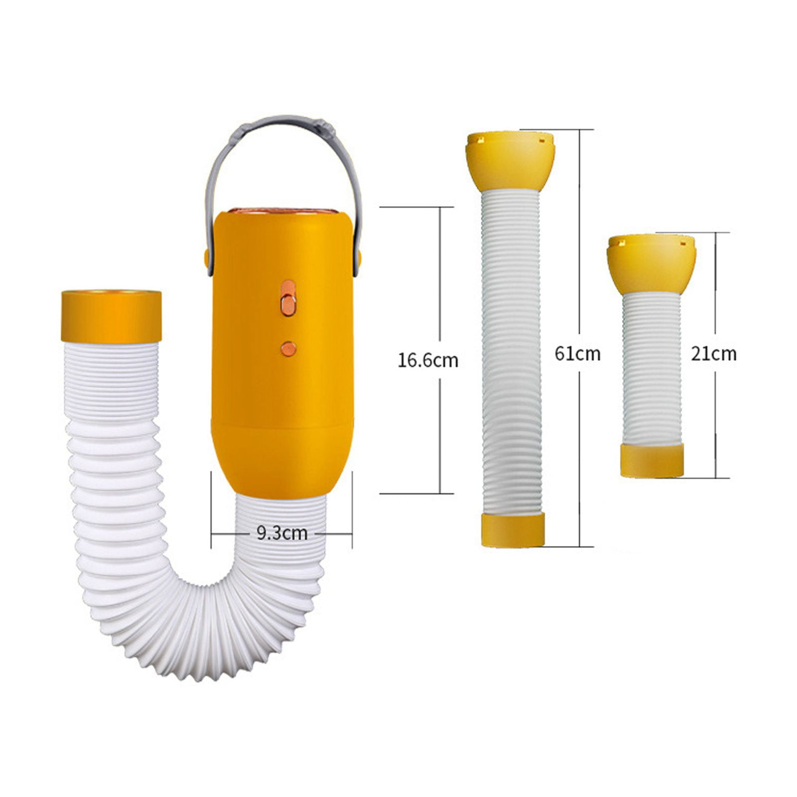 Portable Dryer Clothes and Shoe Drying Hanger,Foldable Electric Clothes ...