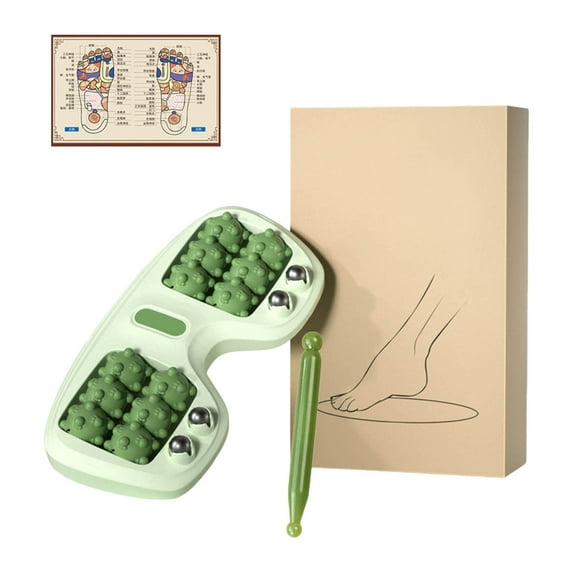 Portable Dual Foot Massage Roller,Foot Massager Roller for Plantar ...