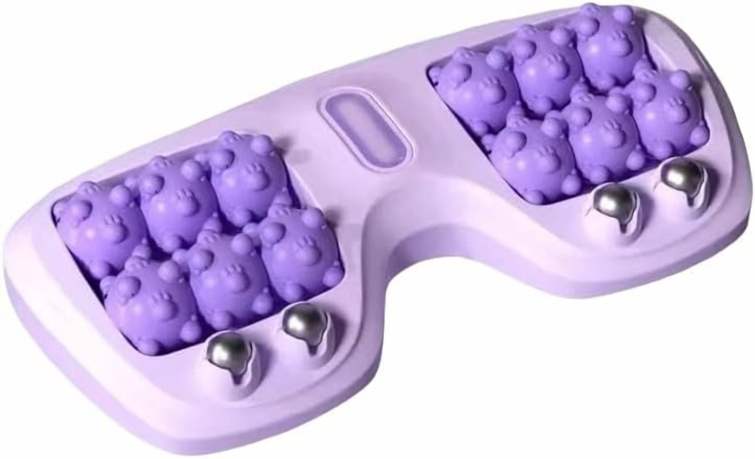 Portable Dual Foot Massage Roller for Plantar Fasciitis Relief & Pain ...