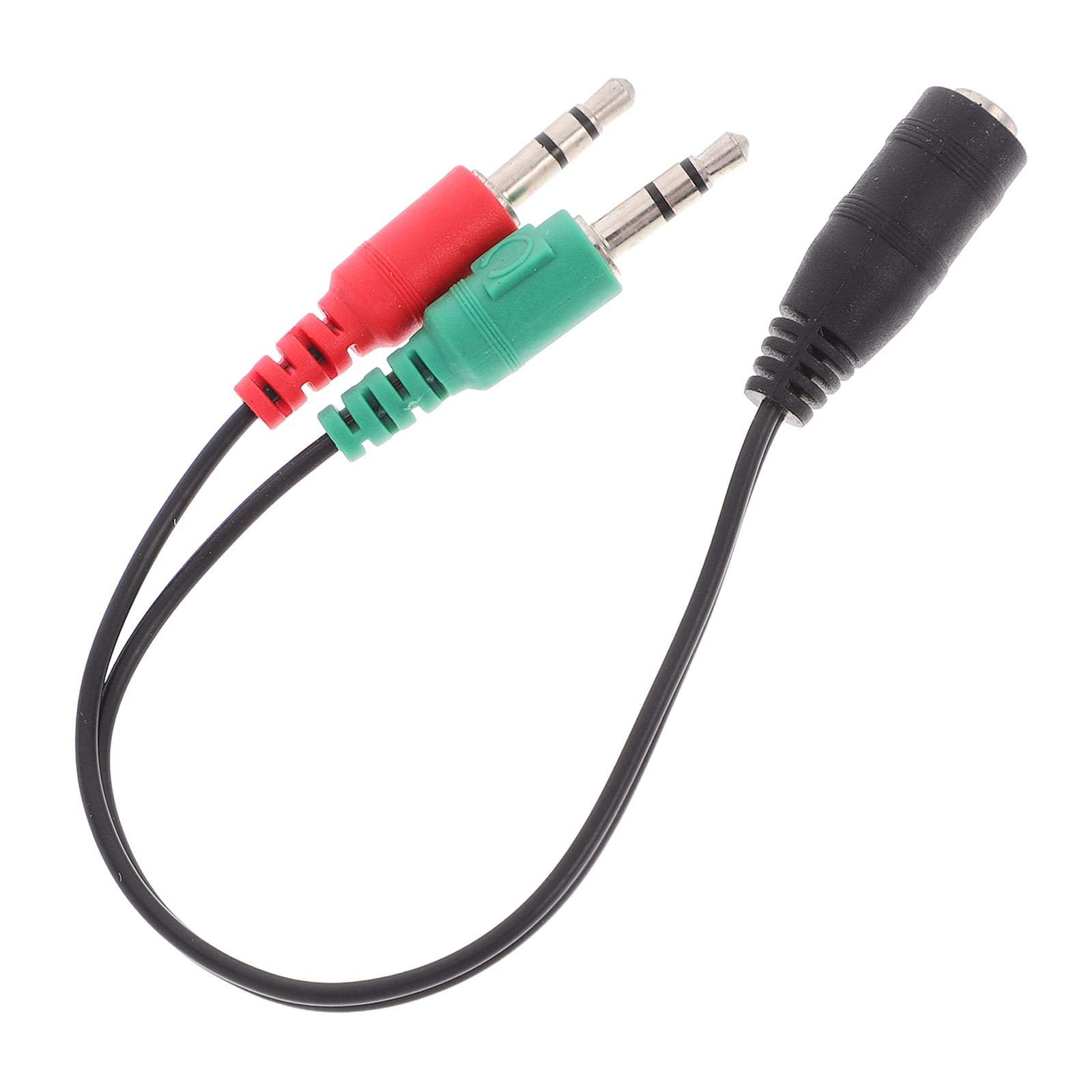 Portable Dual Headphone Adapter Splitter Audio Cable Replacement Male ...