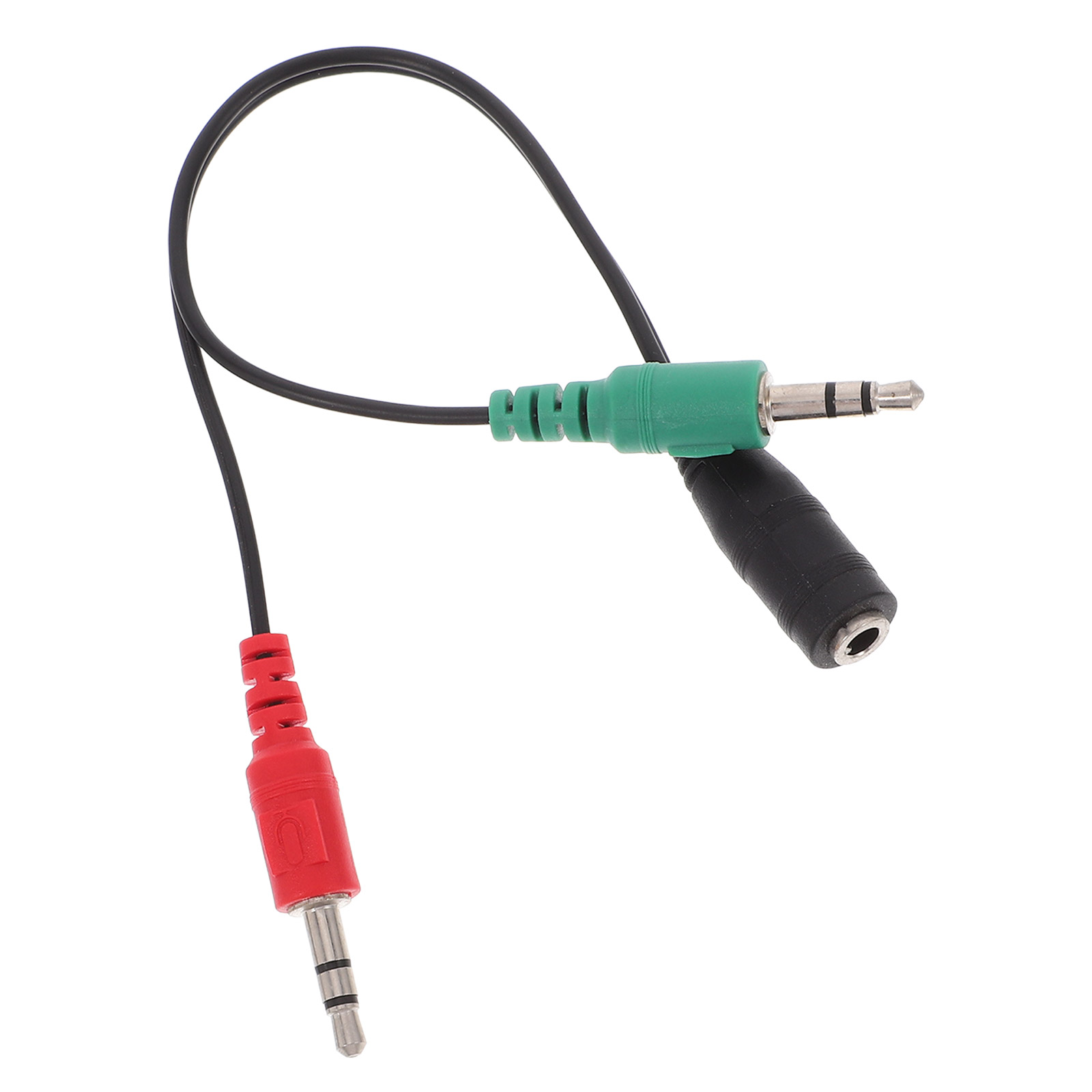Portable Dual Headphone Adapter Splitter Audio Cable Replacement Male ...