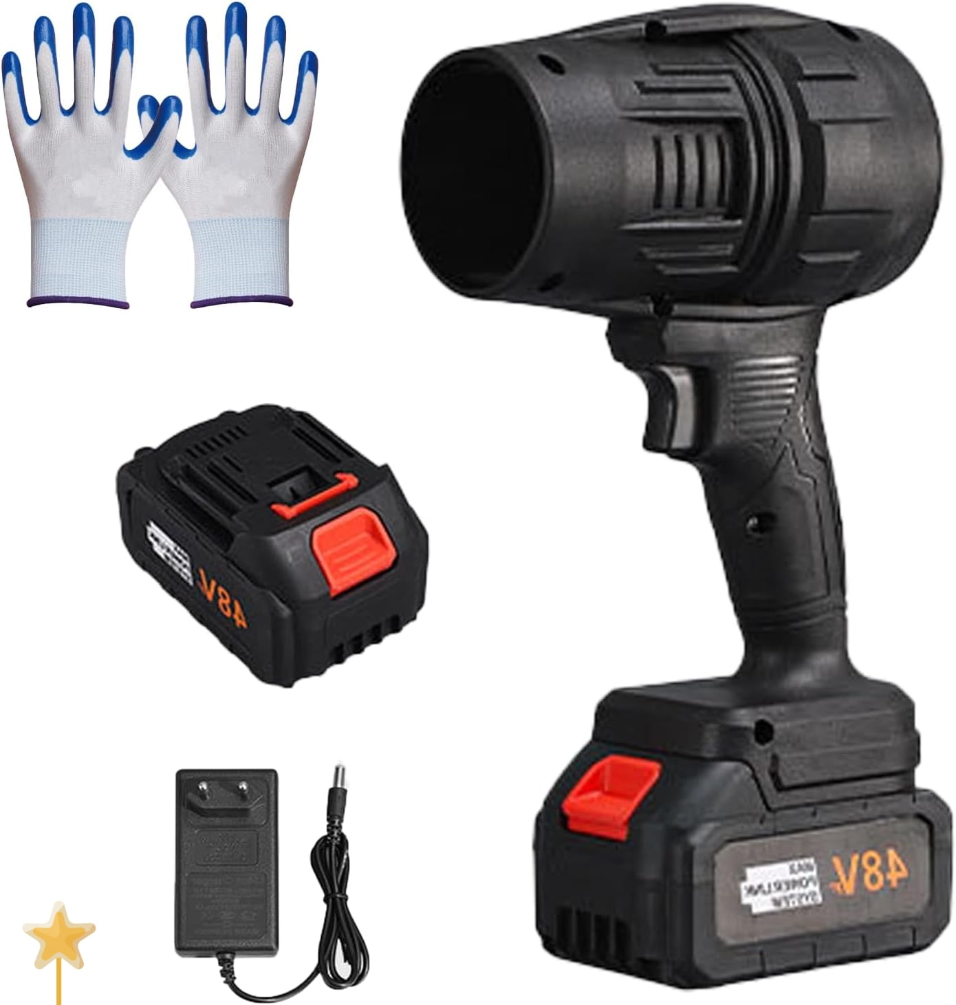 Portable Dust Cleaner, Cordless Leaf Blower Handheld, Blower ...