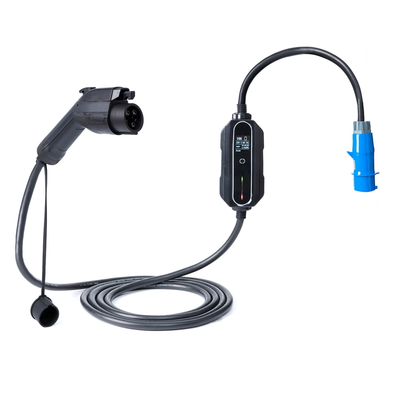 Portable EV Charger Type 2 Adjustable Current 32A Electric Vehicle Car ...