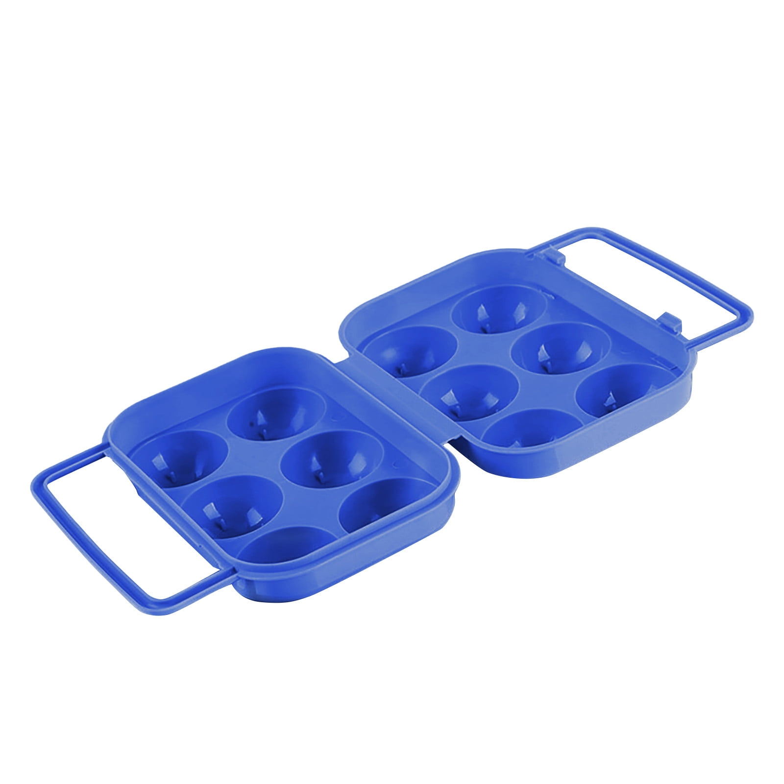 Portable Egg Container - ABS, 6 - Grid, Foldable - for Storing and ...