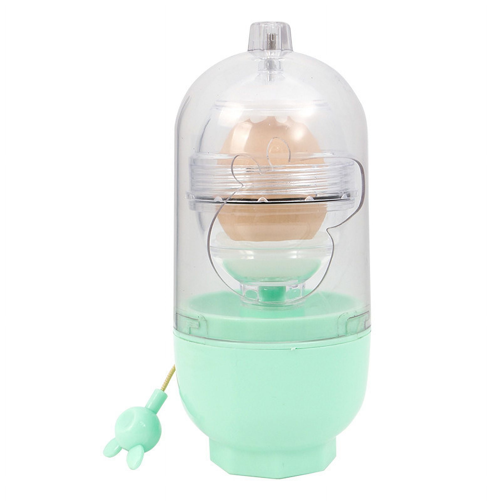 Portable Egg Scrambler Shaker, MixPowered Golden Egg Maker Hand-crank ...