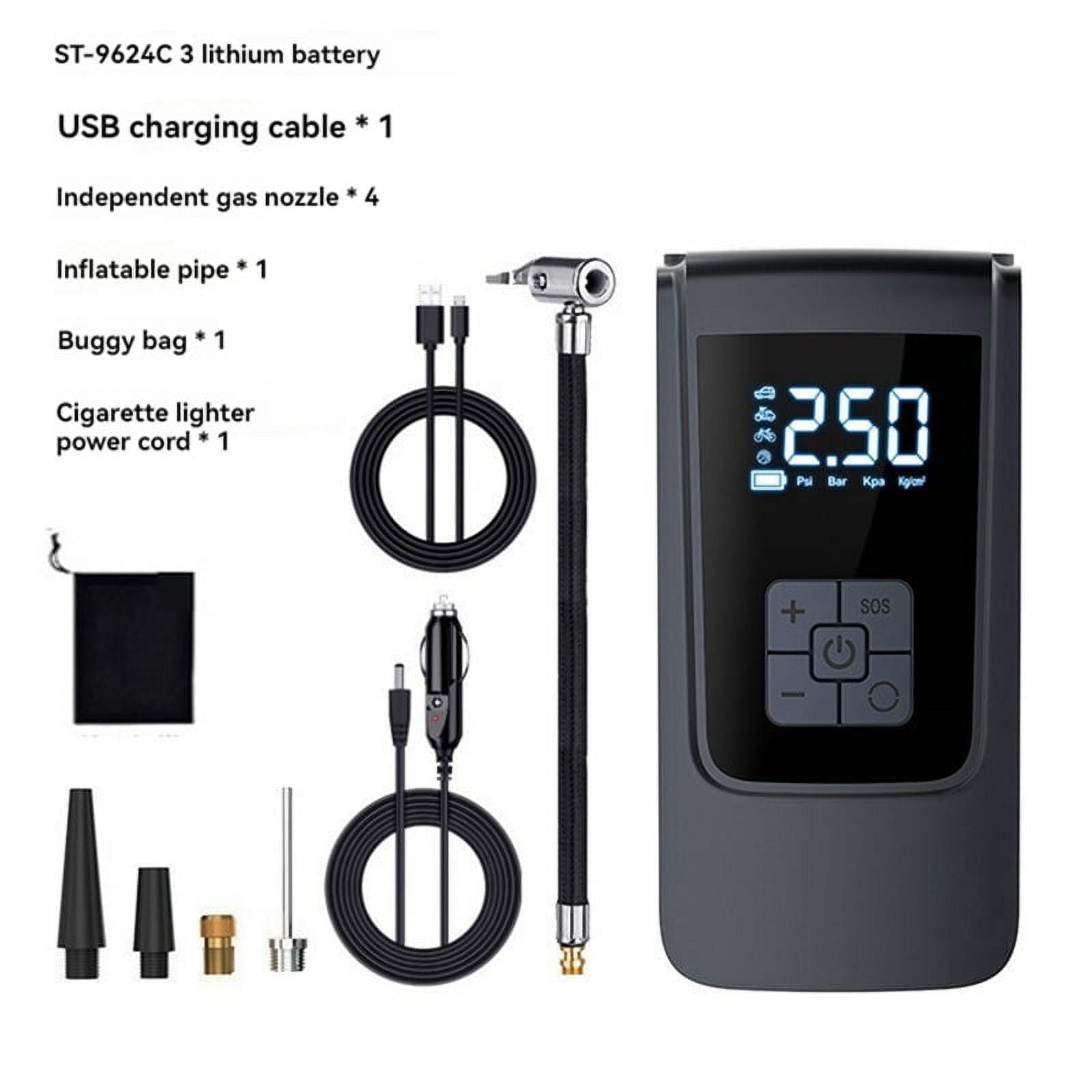 Portable Electric Air Compressor Air Pump for Car Portable Tyre ...