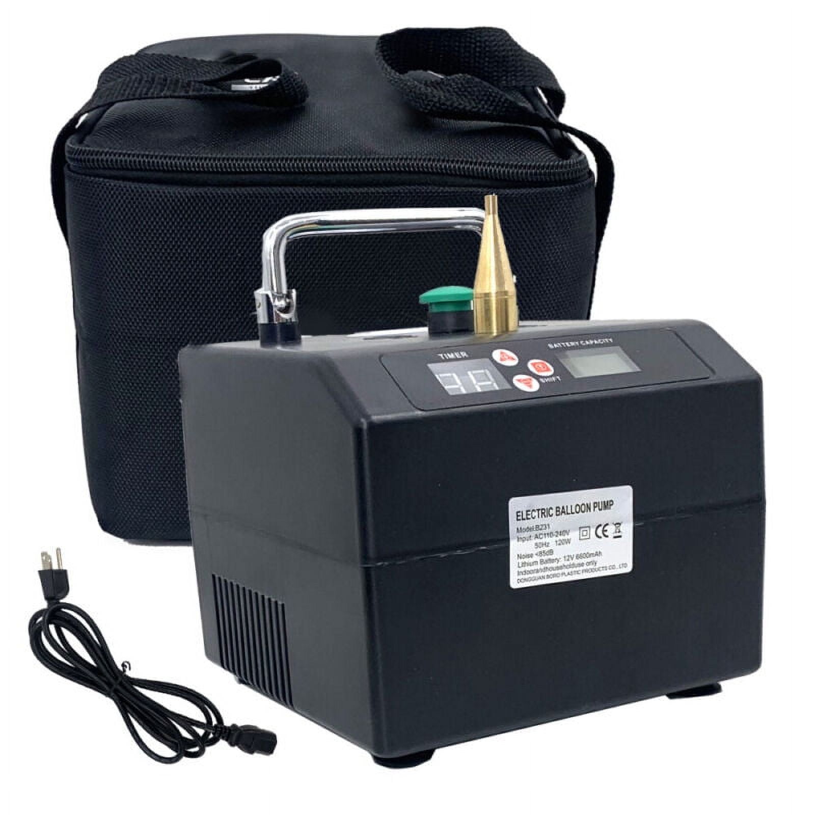 Portable Electric Balloon Pump Balloon Inflator Party Air Blower ...