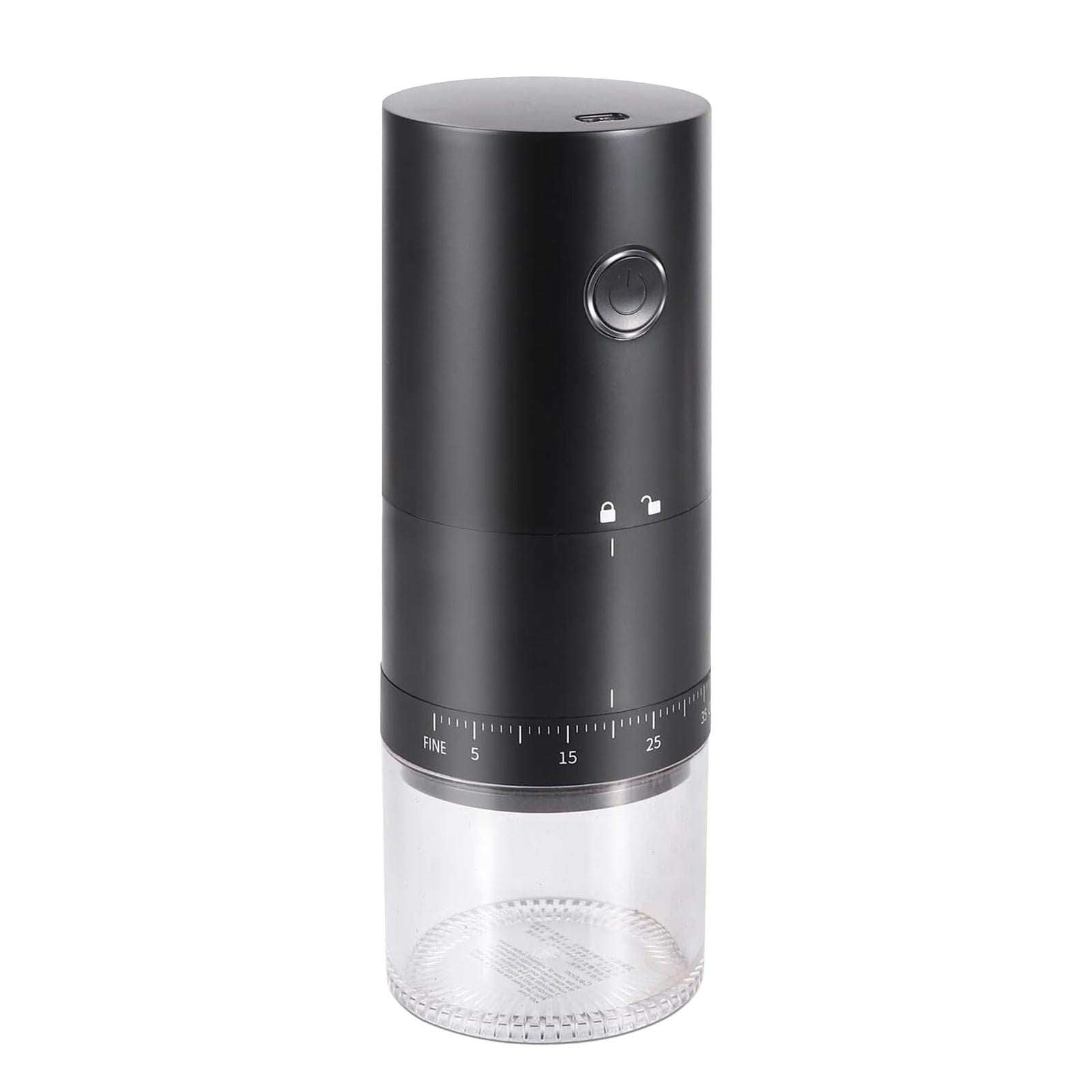 Portable Electric Conical Burr Coffee Grinder Rechargeable Small Mill ...