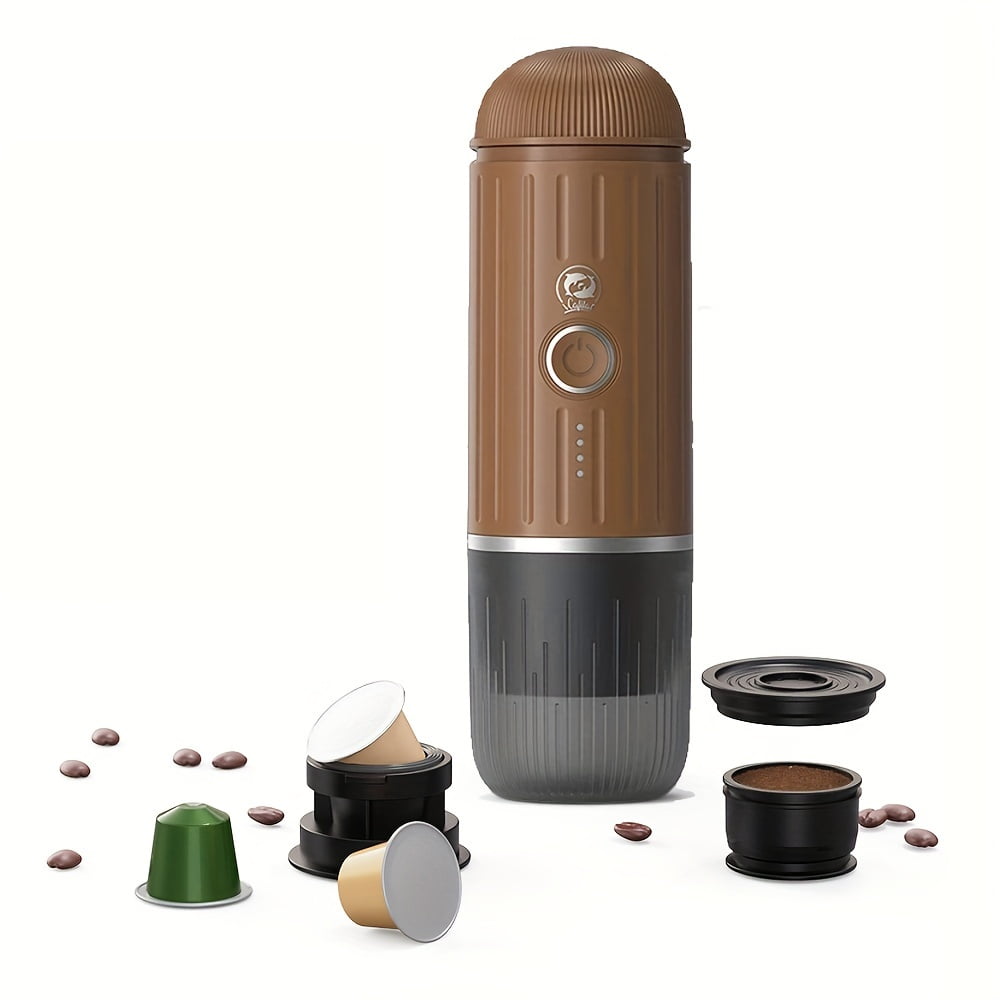 Portable Electric Espresso Machine, 2in1 Travel Coffee Maker for ...