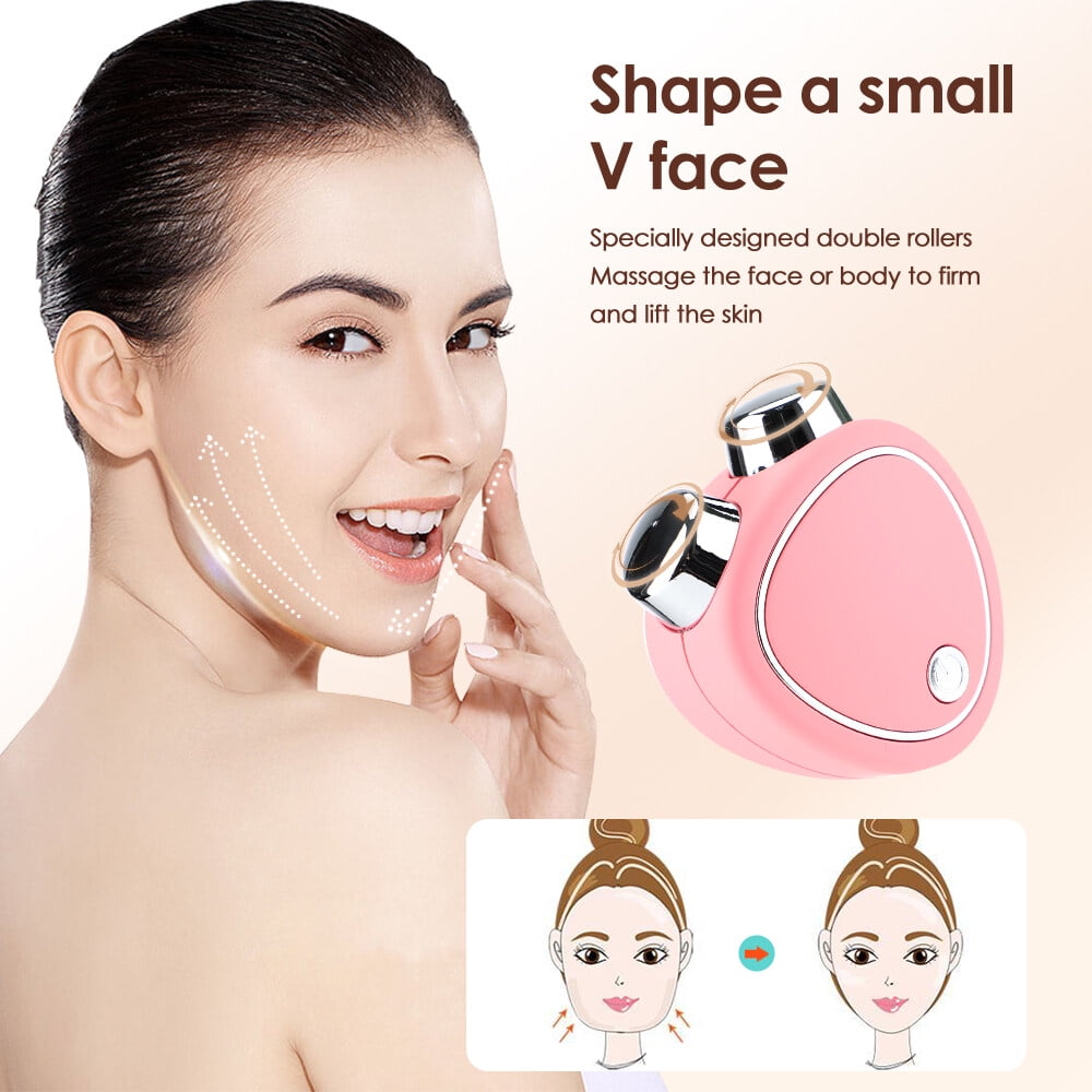 Portable Anti-Wrinkle Vibrating Firming Face Lift Roller, EMS ...
