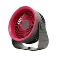 Portable Electric Fan 3600Mah Wireless Air Circulation Fan Desktop ...