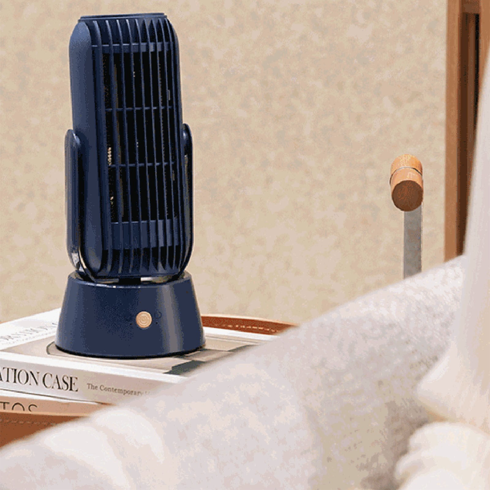 Portable Electric Heater – 2025 Desktop Quick Heating Fan with 3-Second ...