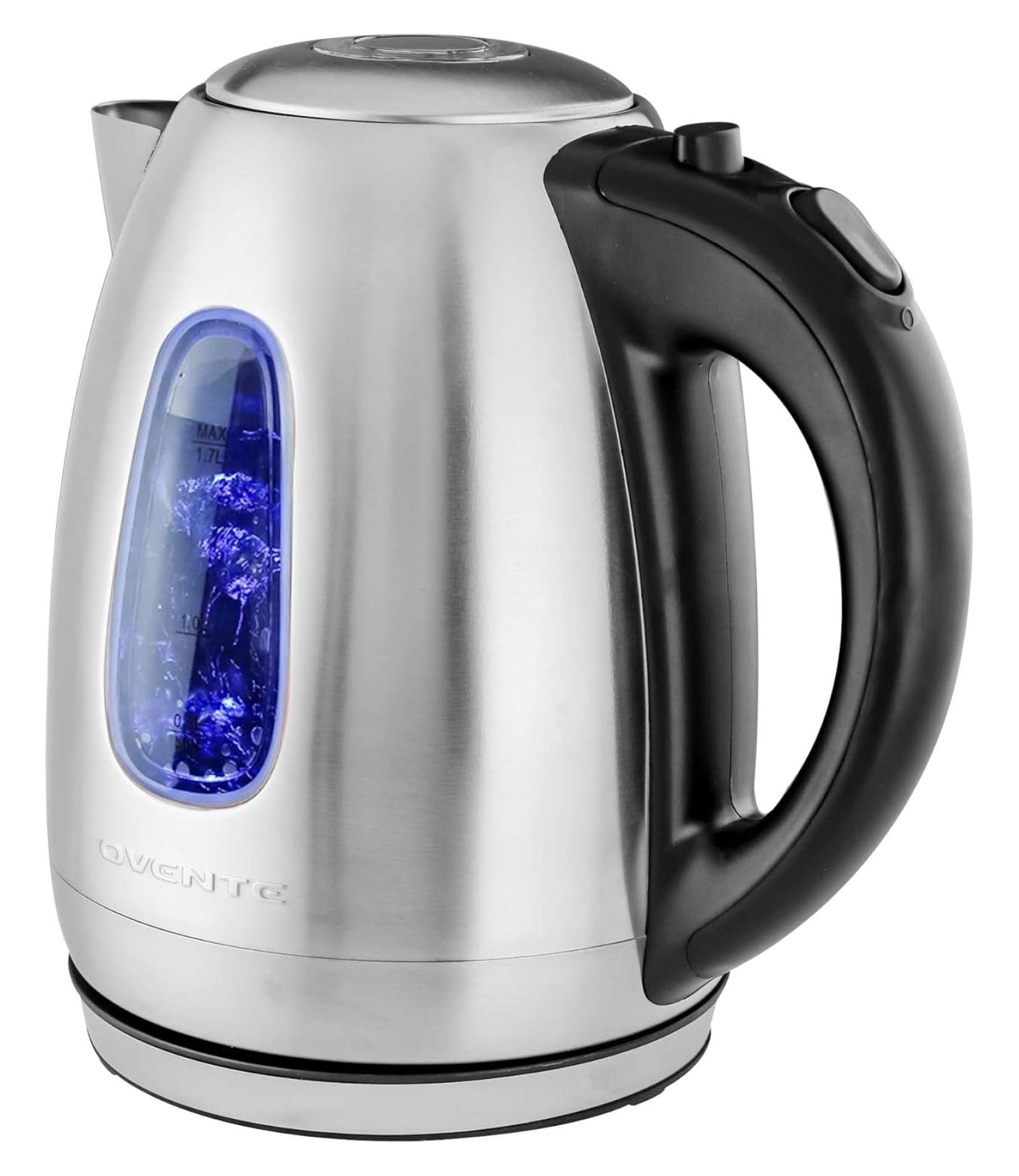 Portable Electric Hot Water Kettle 1.7 Liter Stainless Steel 1100 Watt ...