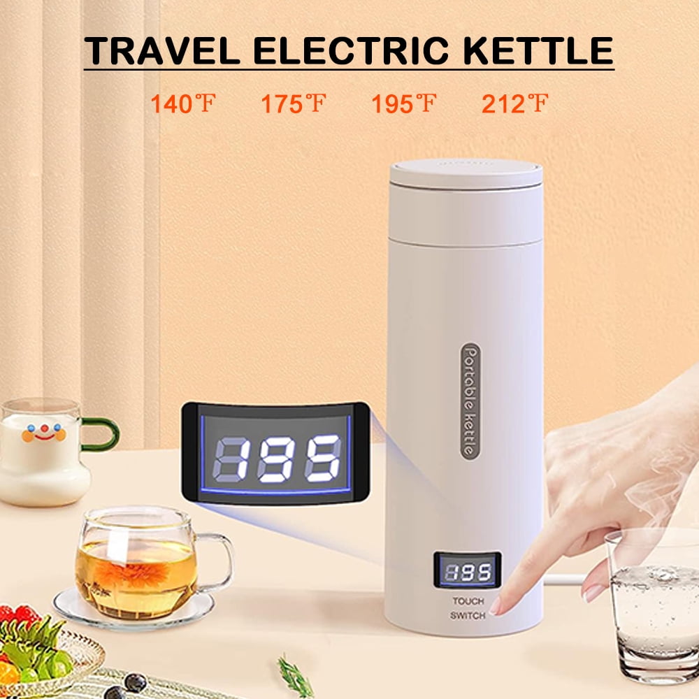 Portable Electric Kettle For Travel Stainless Steel Mini Kettle ...