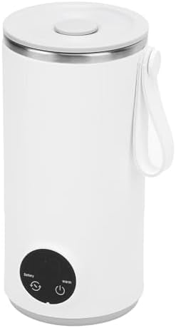Portable Electric Kettle, USB Rechargeable Water Boiler with Stirrer ...