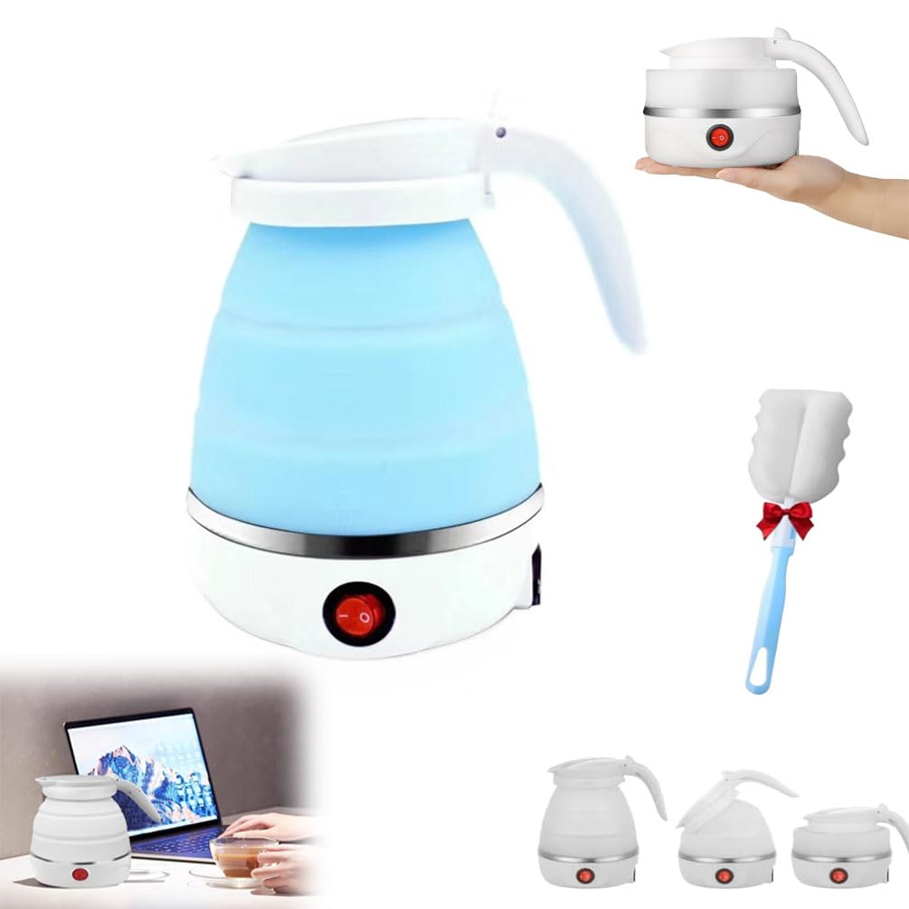 Portable Electric Kettle With Universal Plug,Collapsible Kettle for ...