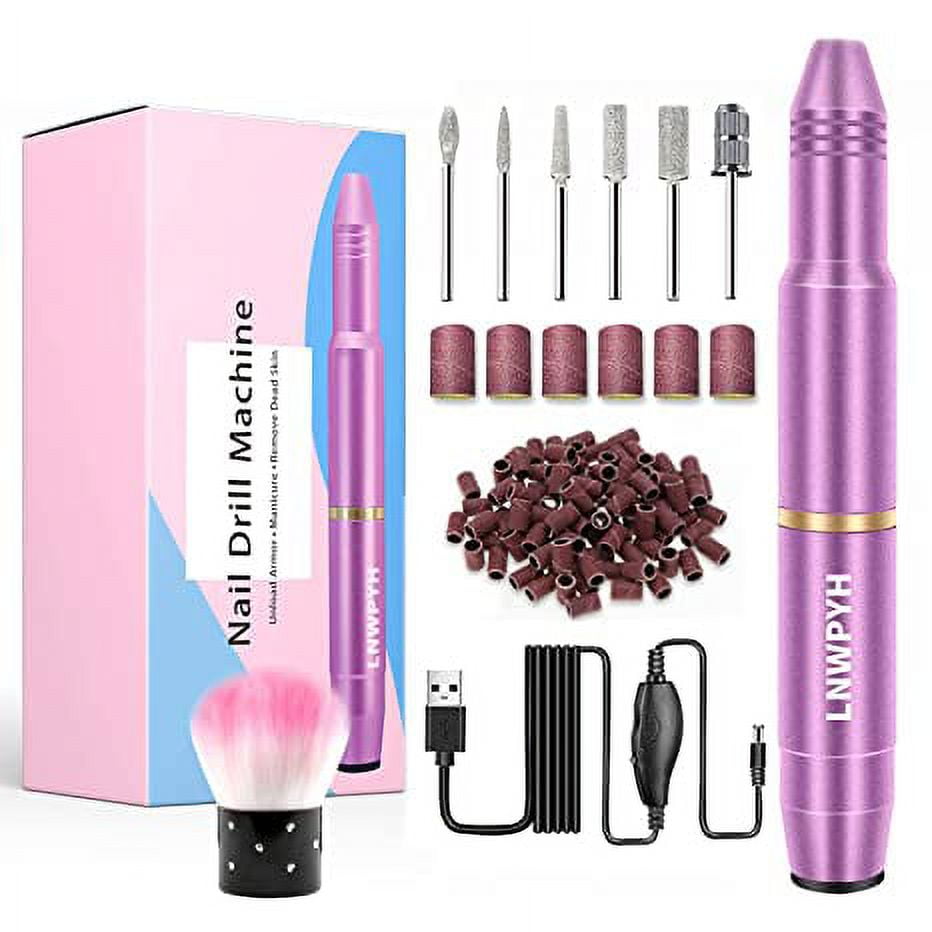 Portable Electric Nail Drill, Compact Electrical Professional Nail File ...
