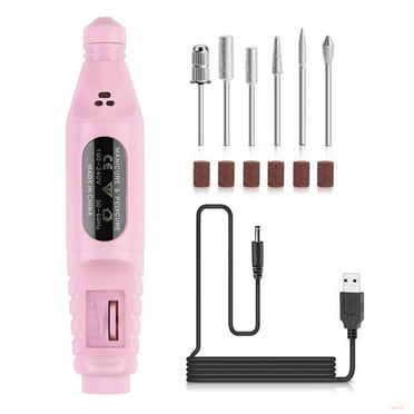 Nail File Care System- Electric Buffer Machine Kit for Smooth Shiny ...