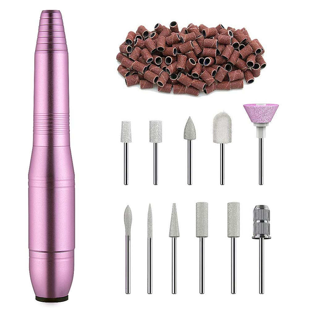 Portable Electric Nail Drill, Professional Electric Nail File Kit ...