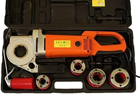 Portable Electric Pipe Threader Threading Machine NPT 1/2, 3/4, 1, 1-1/ ...
