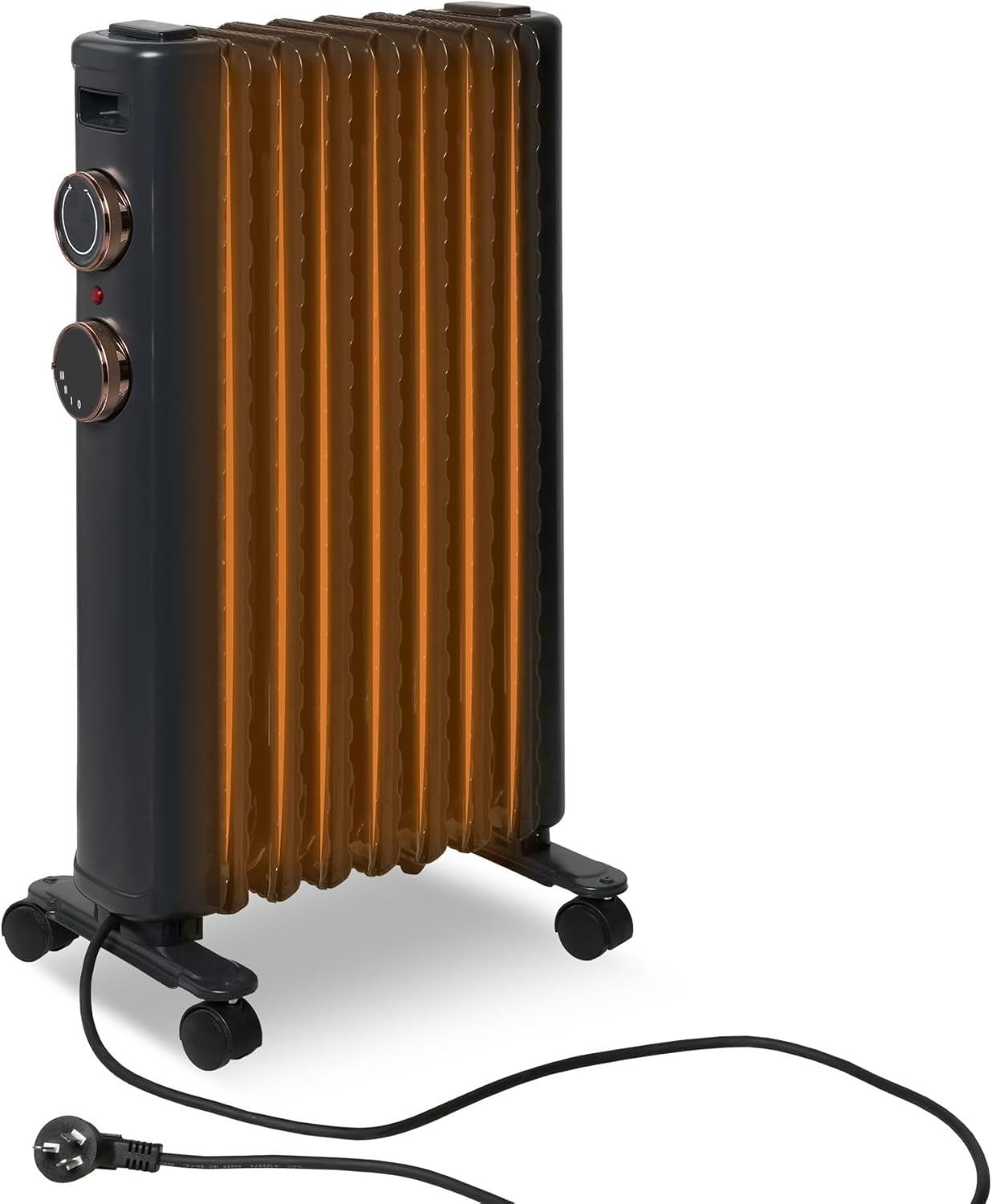 Portable Electric Radiator Heater Oil Filled With 3 Heating Modes ...