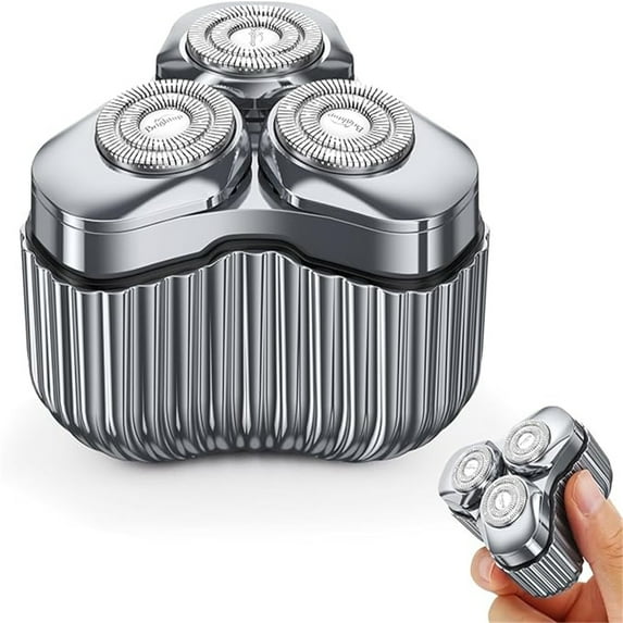 Men's Electric Shaver for Travel - 3D Dual-Track Foil Heads, IPX7 ...