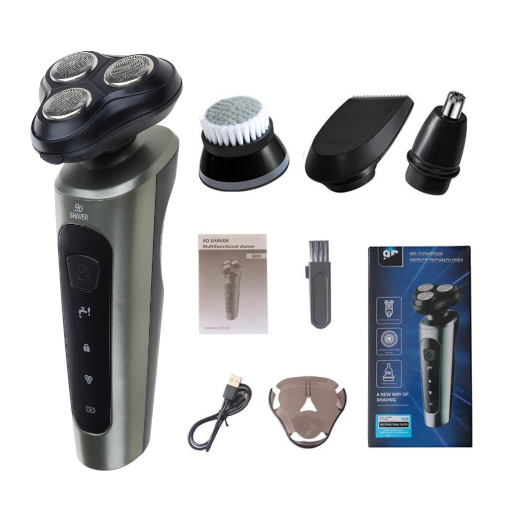 Portable Electric Shaver USB Rechargeable Shaving Machine for Men Beard ...