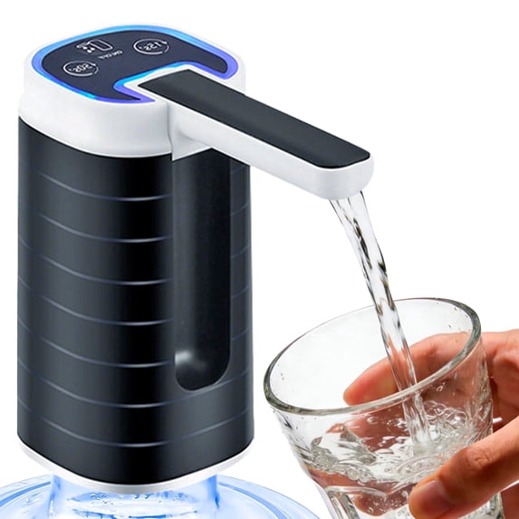 Asoricing Portable Electric Water Bottle Pump, Foldable Dustproof, 9CM ...