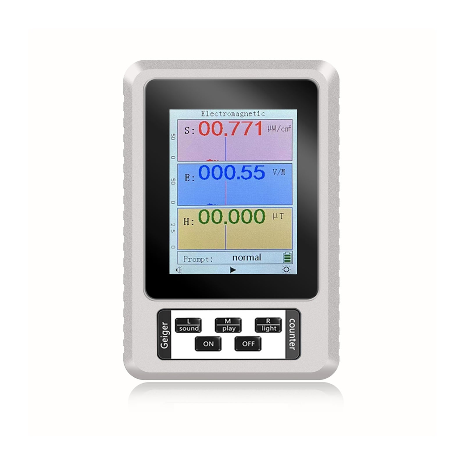 Portable Electromagnetic Radiation Detector EMF Meter High Accuracy ...