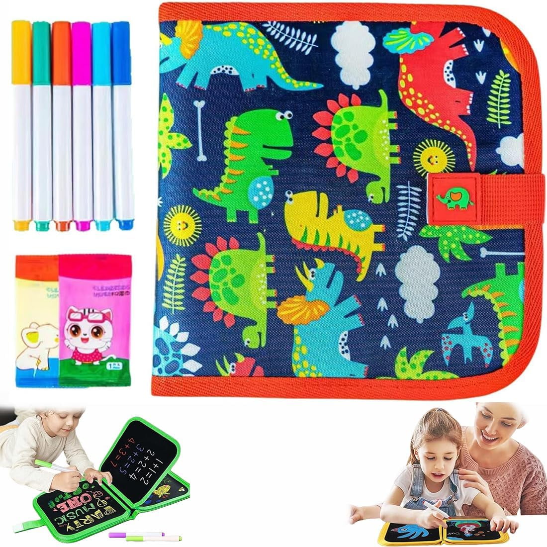 Portable Erasable Graffiti Drawing Book, Magic Double-Sided Graffiti ...