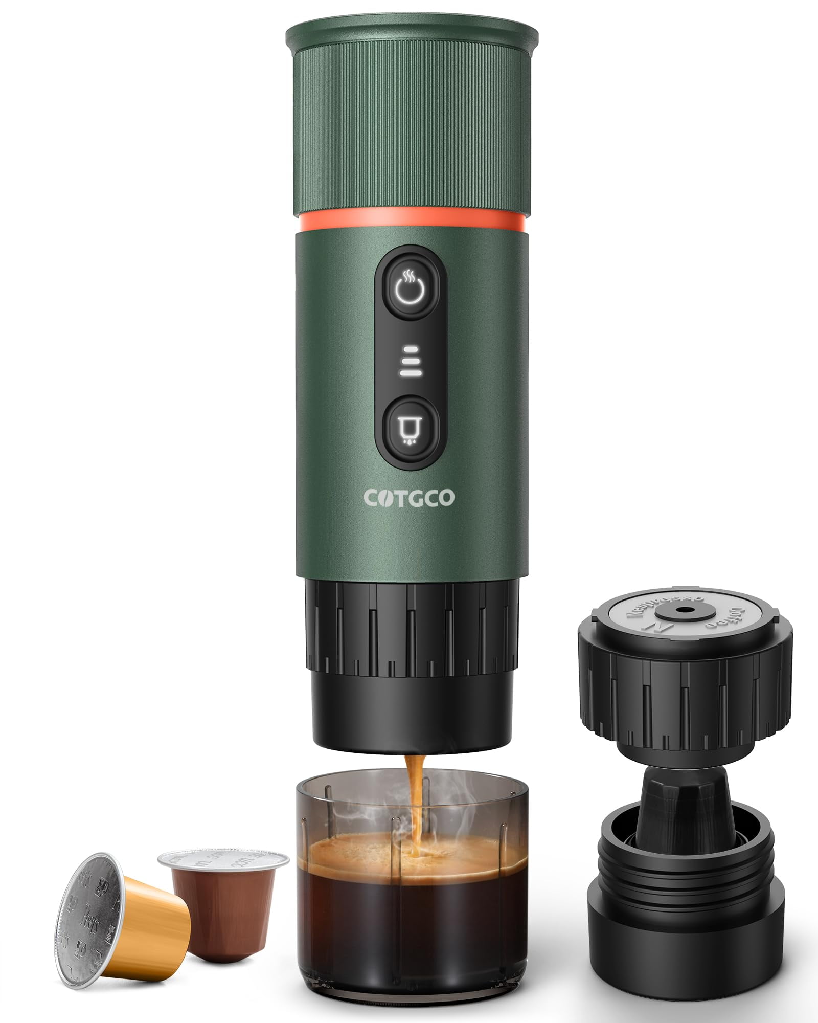 Portable Espresso Coffee Maker, Travel Coffee Maker for Camping, 20 Bar ...