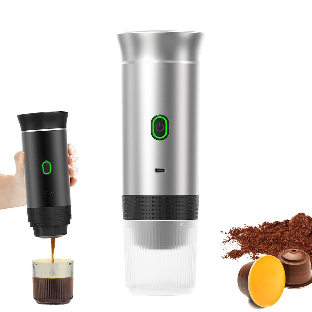 Portable Espresso Machine,3 In 1 Portable Coffee Maker,Mini Electric ...
