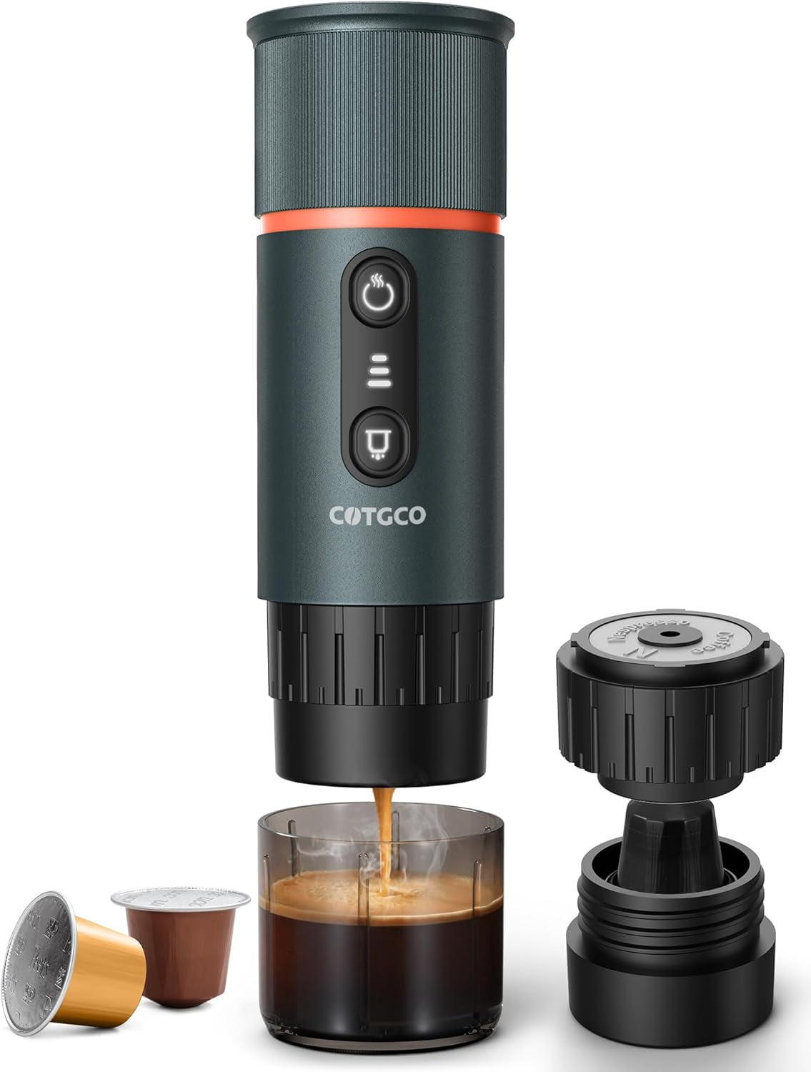 Portable Espresso Maker 20 Bar Self‑Heating & Auto-off | 13500 mAh ...