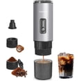 Portable Espresso Maker, 20Bar Professional Pressure, Stainless Steel ...
