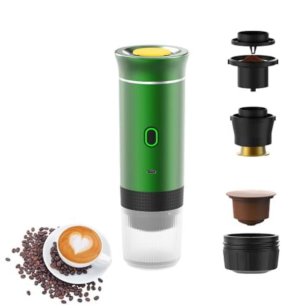 Portable Espresso Maker, 3-in-1 Portable Espresso Maker,Electric Self ...