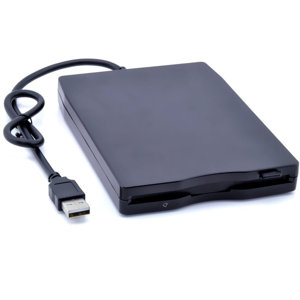 Portable External 3.5" USB 1.44 MB FDD Floppy Disk Drive Plug and Play ...